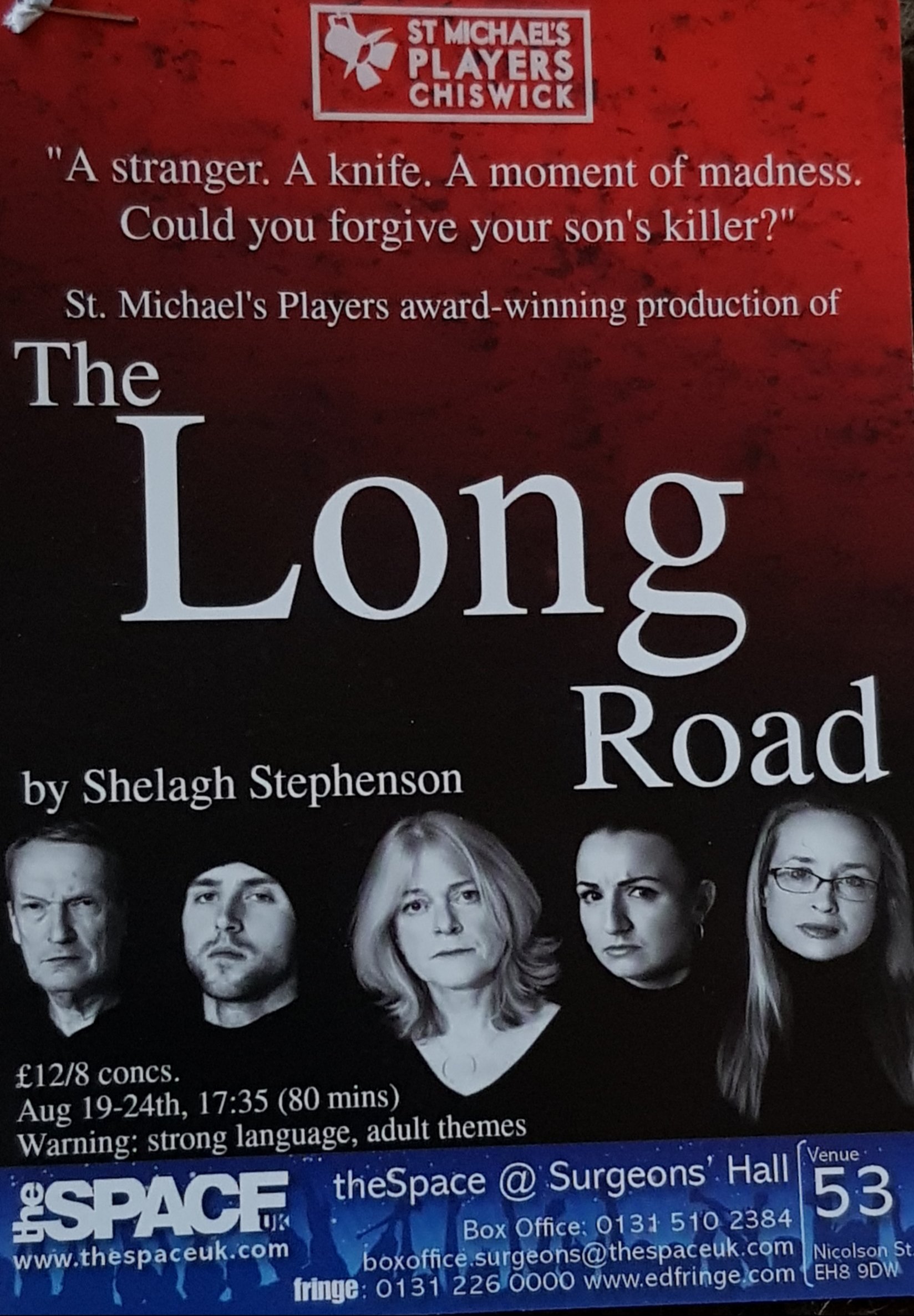The Long Road – Theatre, Art and Film Reviews